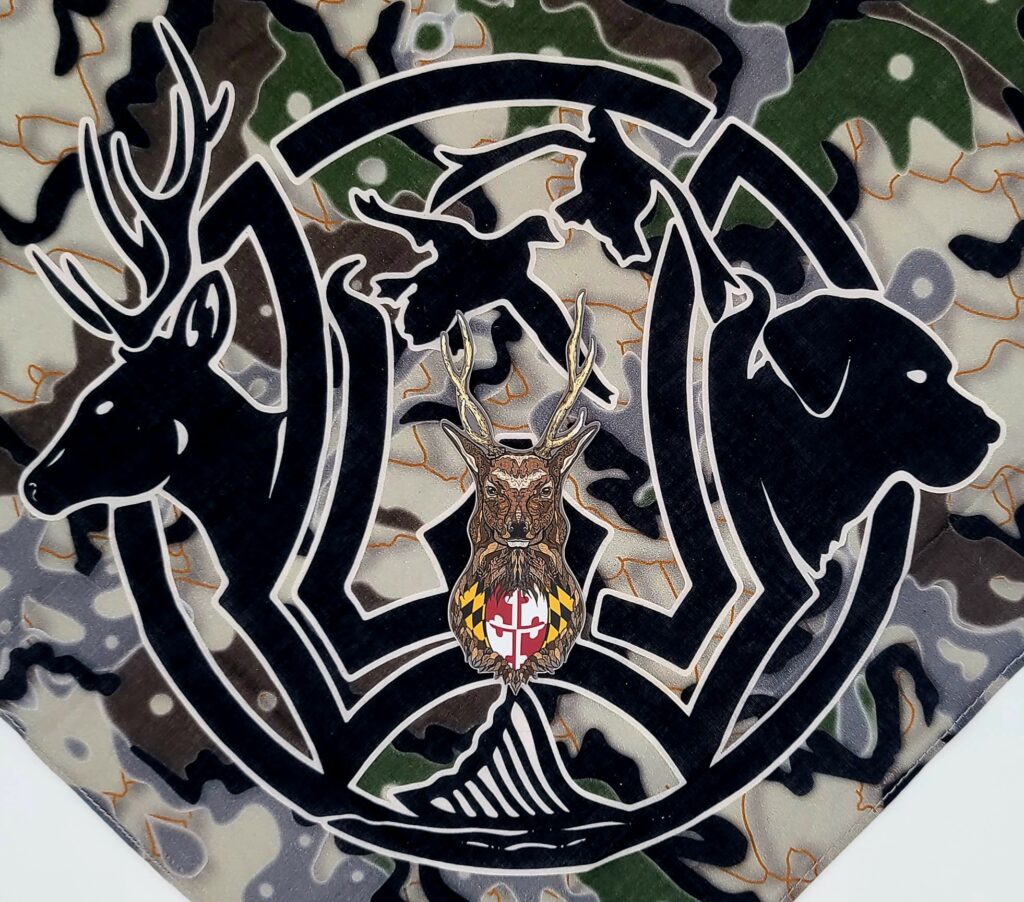 MD Sika Deer Stag Decal – Windsor Wildlife